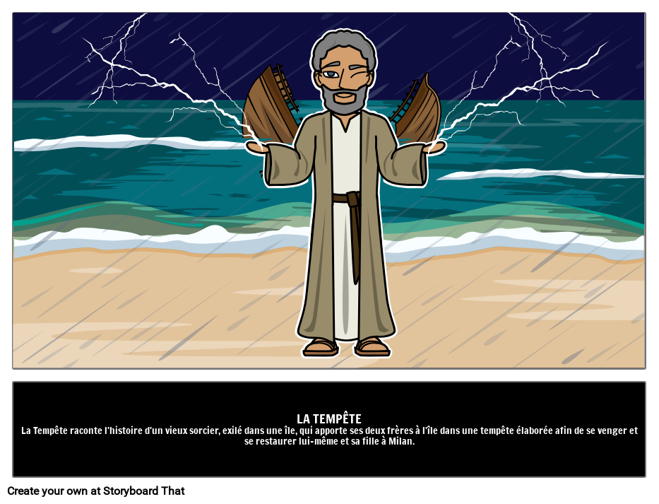 Le Résumé et les Personnages de la Tempête | William Shakespeare Joue