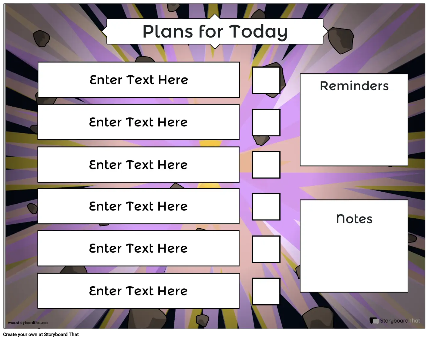 Modèle de Graphique de Routine Quotidienne — Daily Schedule Maker ...