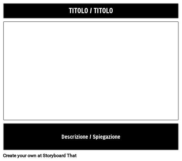 Blank 16x9 Titolo Desc Storyboard by it-examples