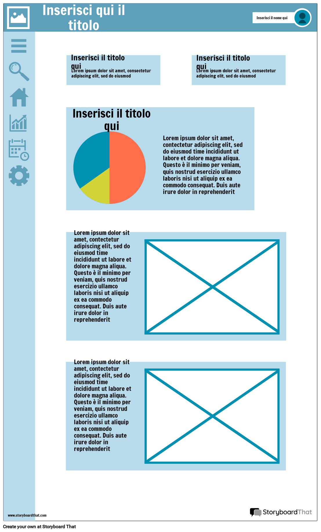 Dashboard Wireframe-1 Storyboard by it-examples
