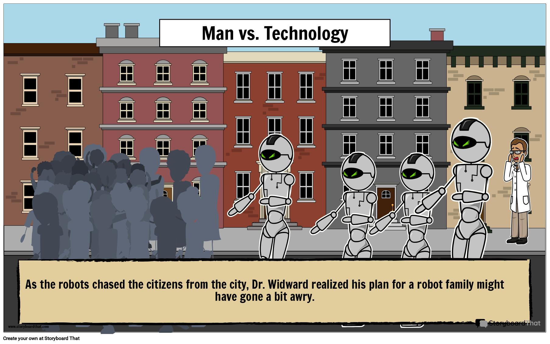 Conflict Examples Man Vs Machine
