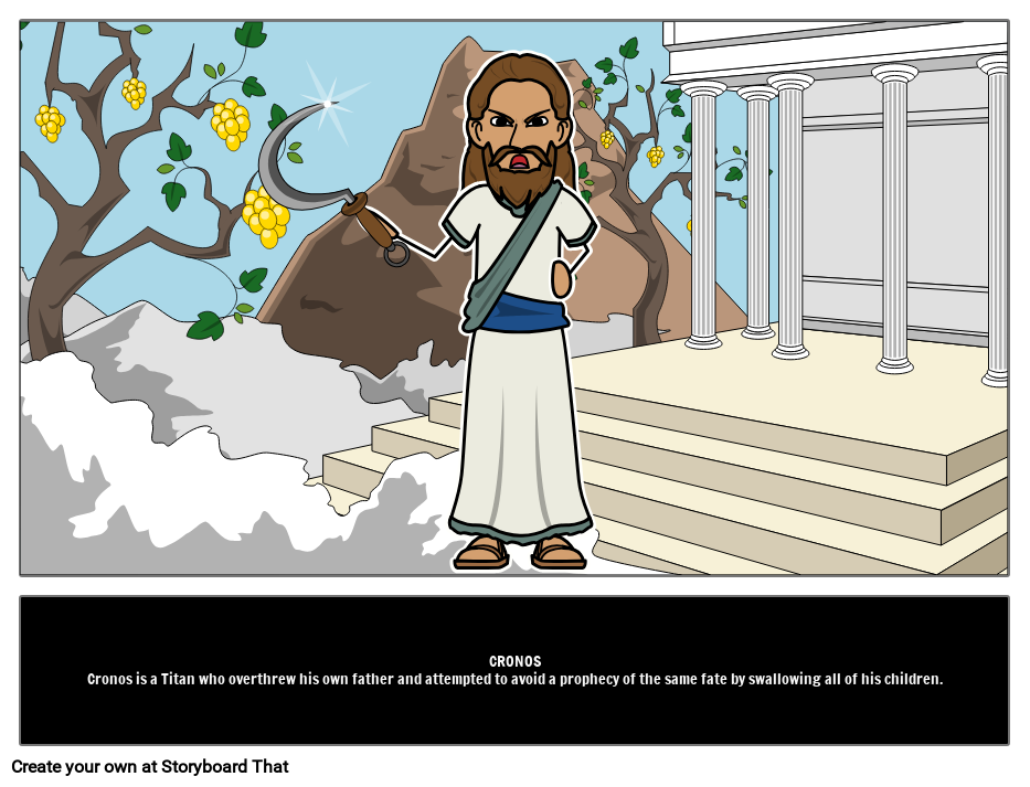 Cronus King of the Titans and Greek God of Time | Greek Mythology