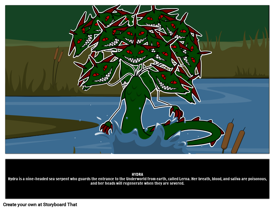 Hydra | Mythical Creatures & Monsters | Greek Mythology