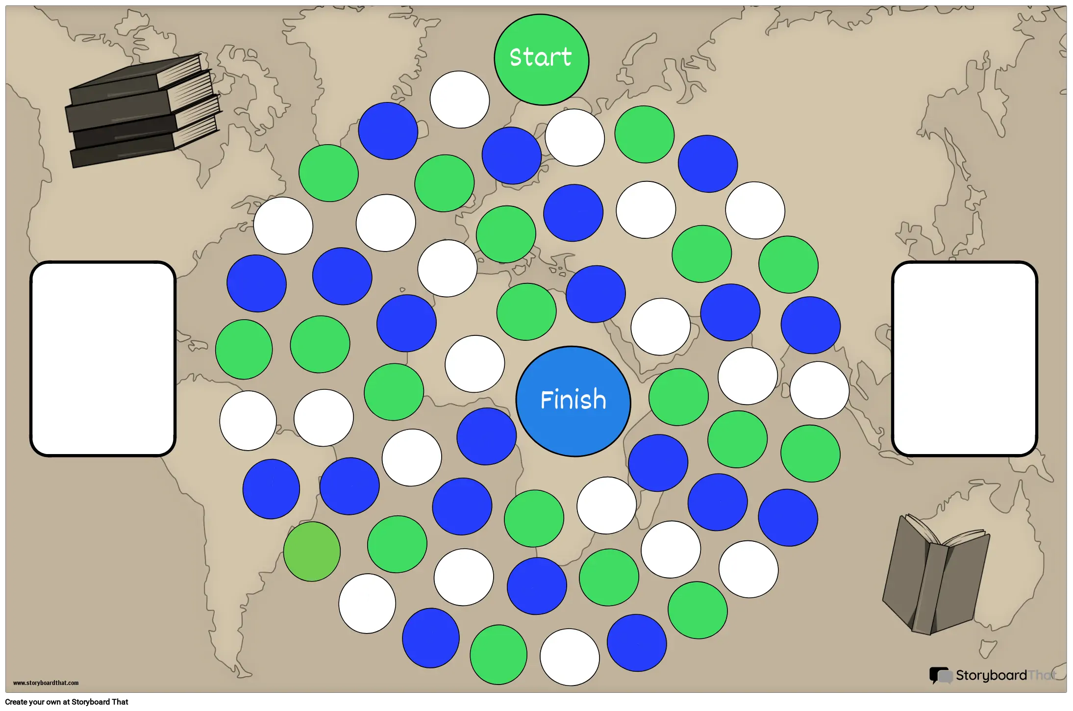 Bordspel Template | Maak Classroom Games
