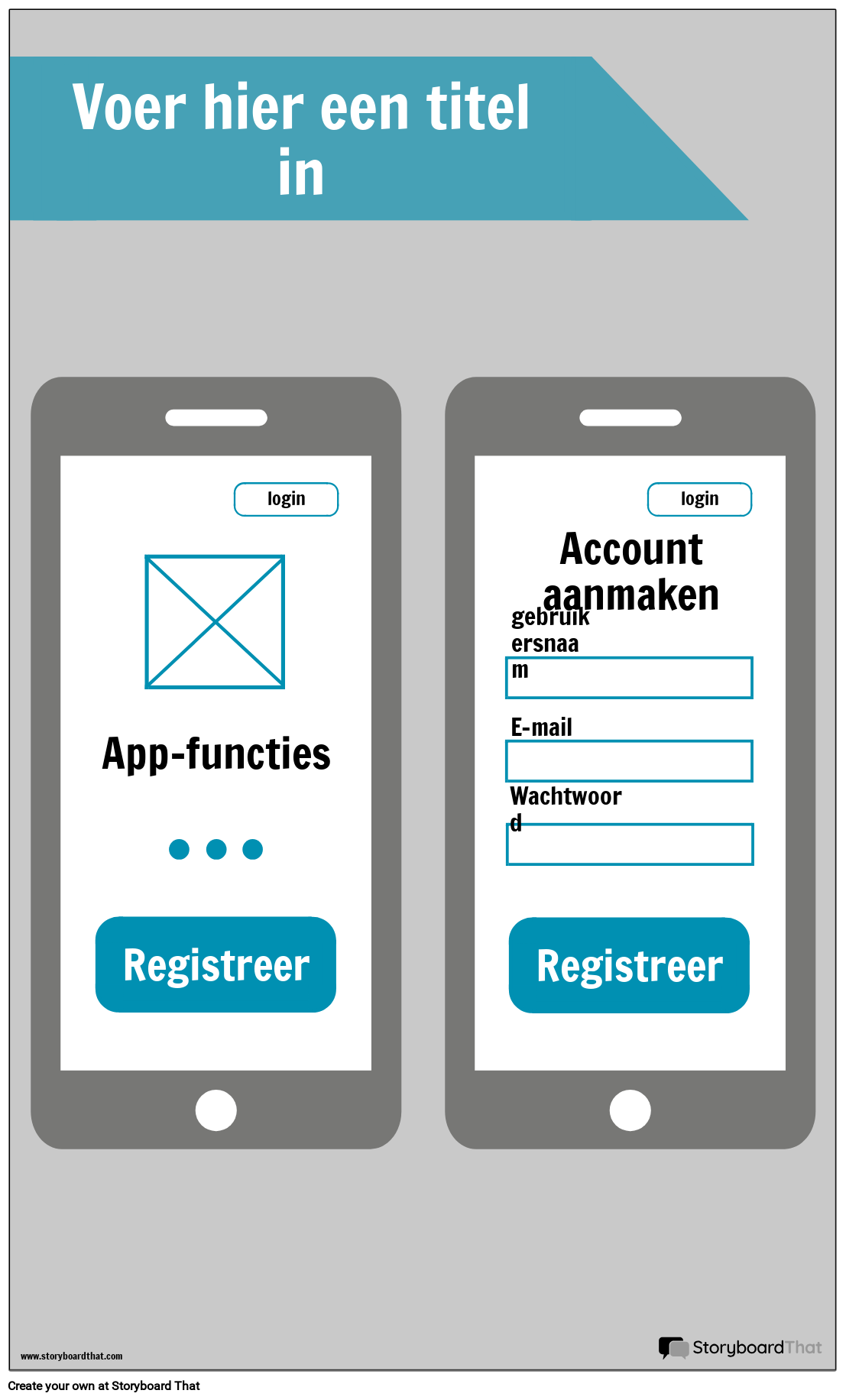 Tablet Wireframes | GRATIS Wireframe-tool