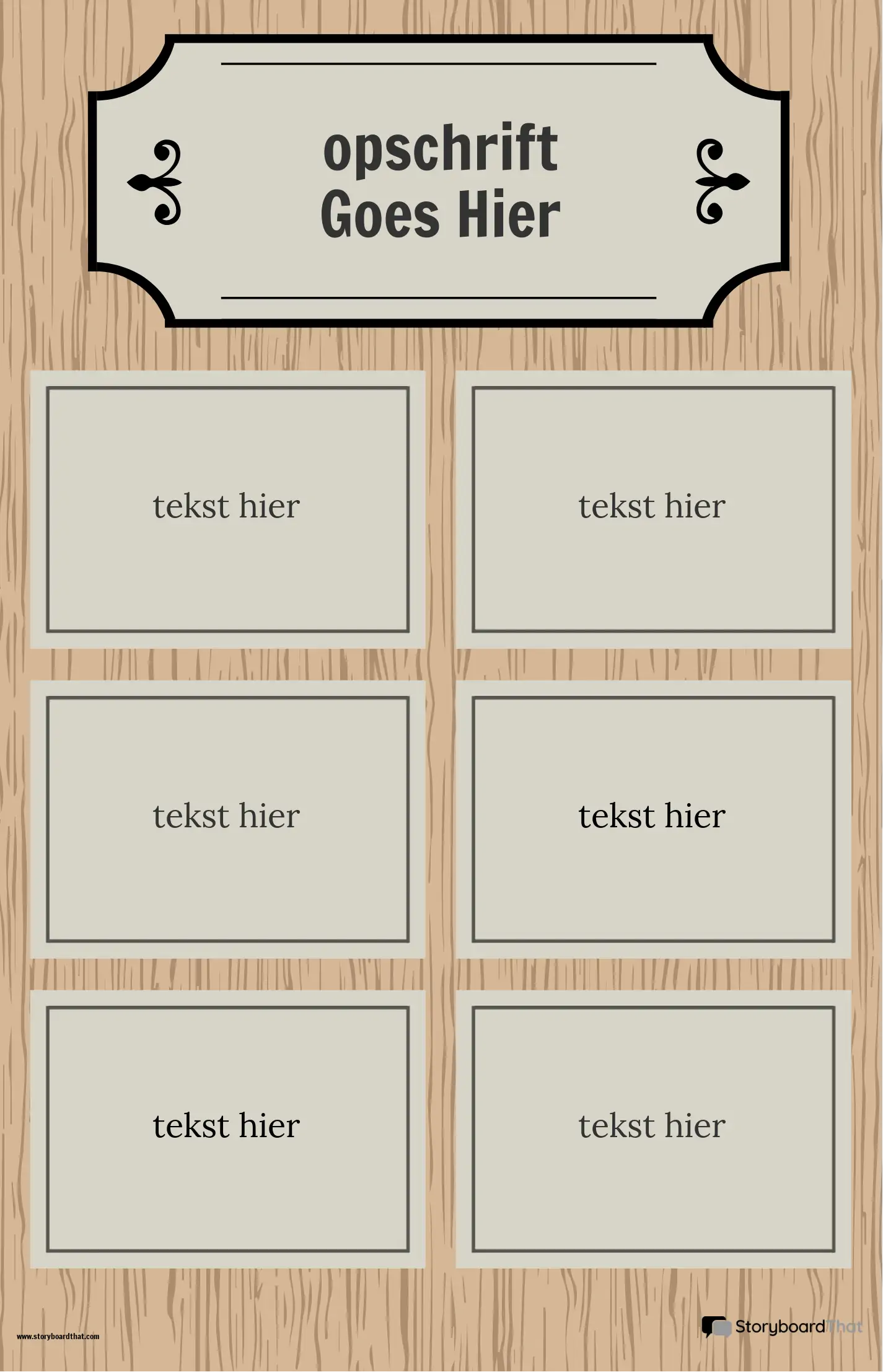 Posters Voor in de Klas — Postermaker Voor in de Klas | StoryboardThat