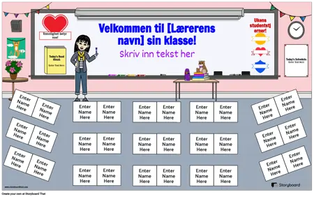 Klasseromsplakater — Klasseromsplakatmaker | StoryboardThat