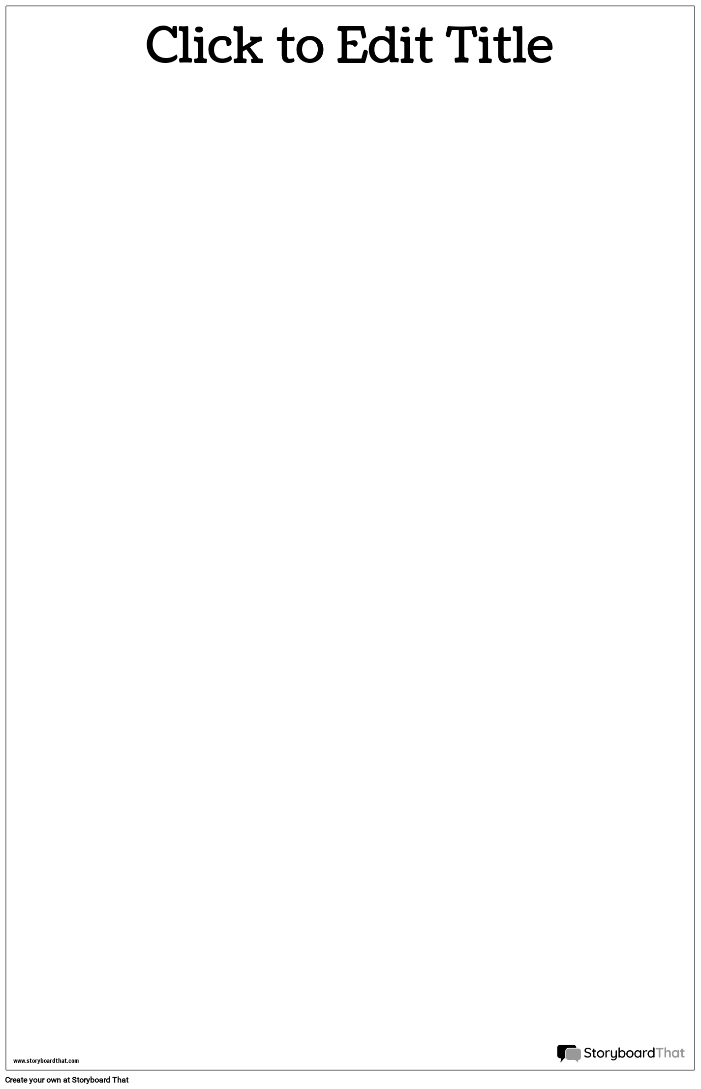 Blank Poster Template Storyboard By Poster templates
