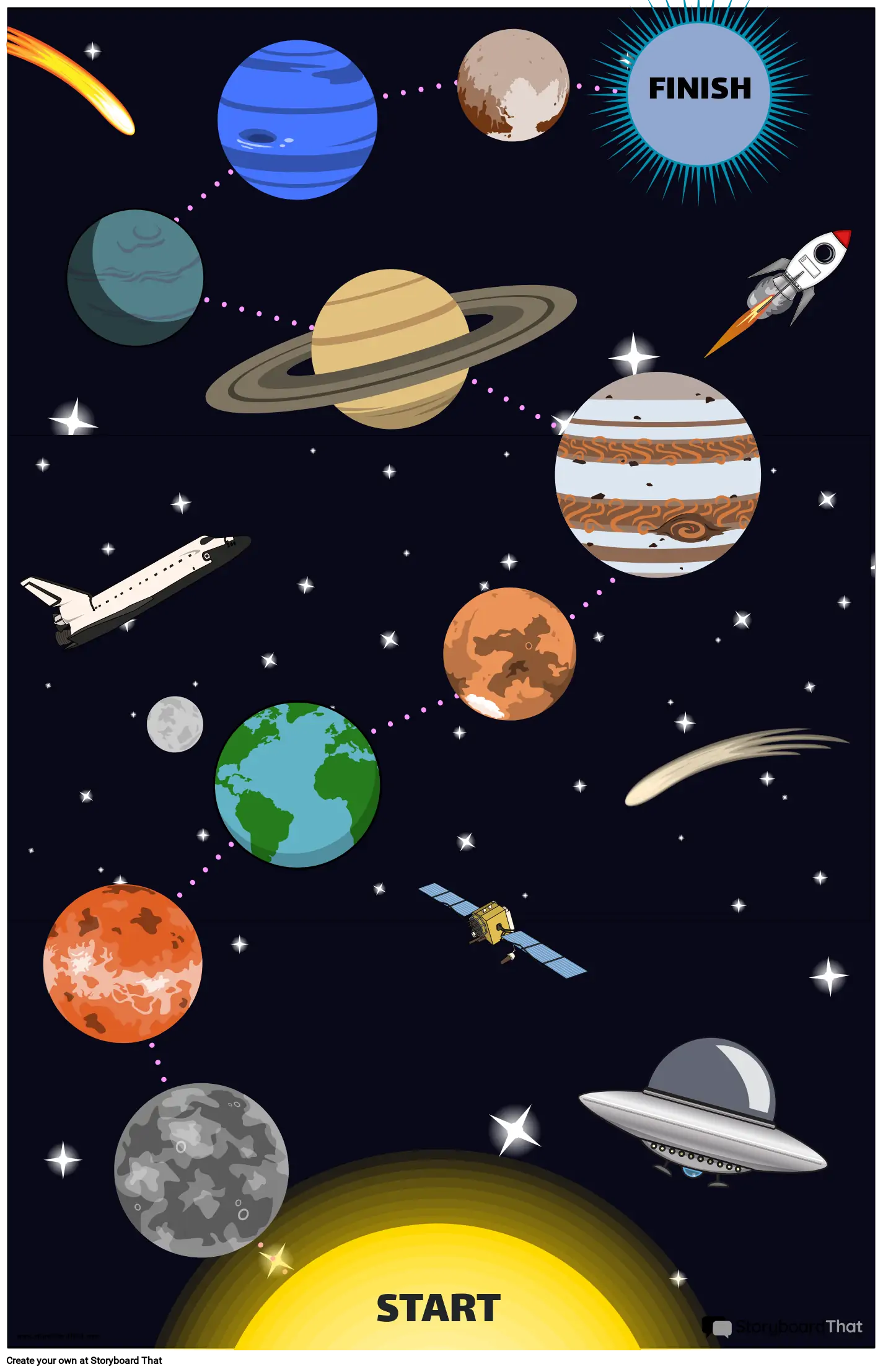 Board Game Templates | Make Your Own Classroom Game | StoryboardThat