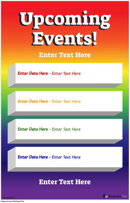 Make an Event Poster | Event Poster Template