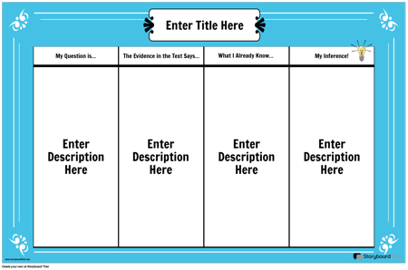 Make Graphic Organizer Posters | Make Classroom Posters