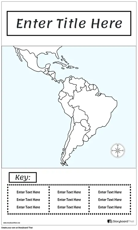 Map Maker — Create Your Own Map Template | StoryboardThat