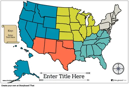 Map Maker — Create Your Own Map Template | StoryboardThat