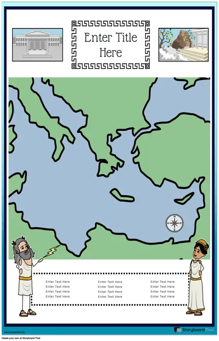 Map Maker — Create Your Own Map Template | StoryboardThat