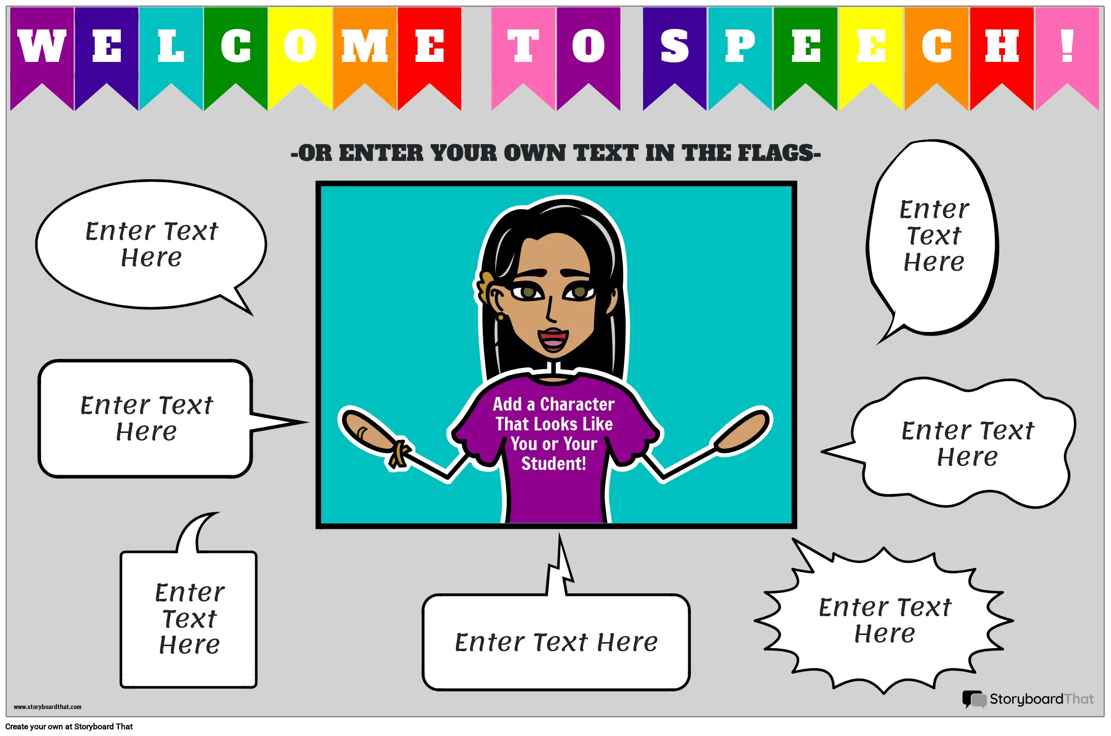 Speech Therapy Posters | StoryboardThat