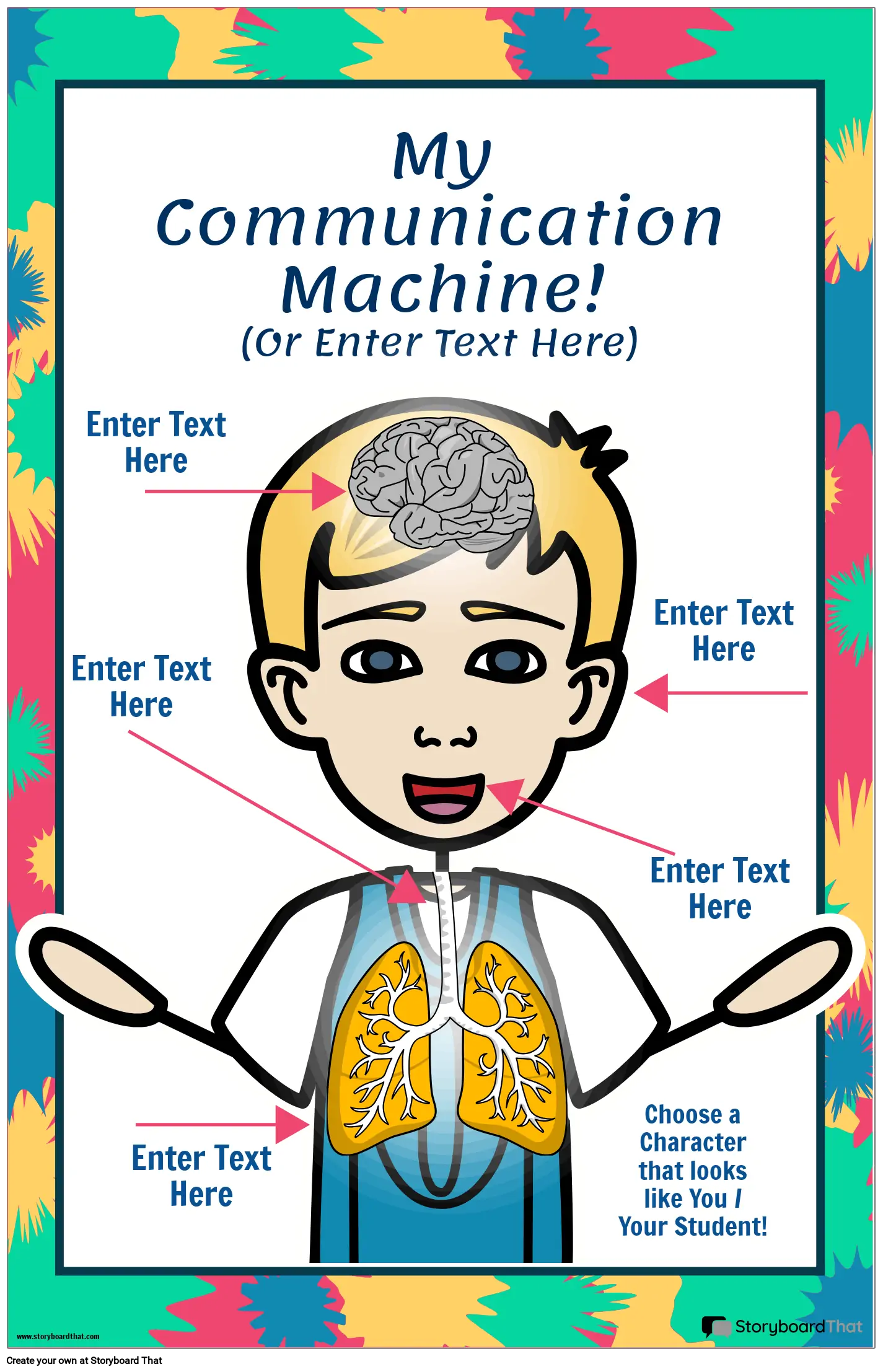 Speech Therapy Posters | StoryboardThat