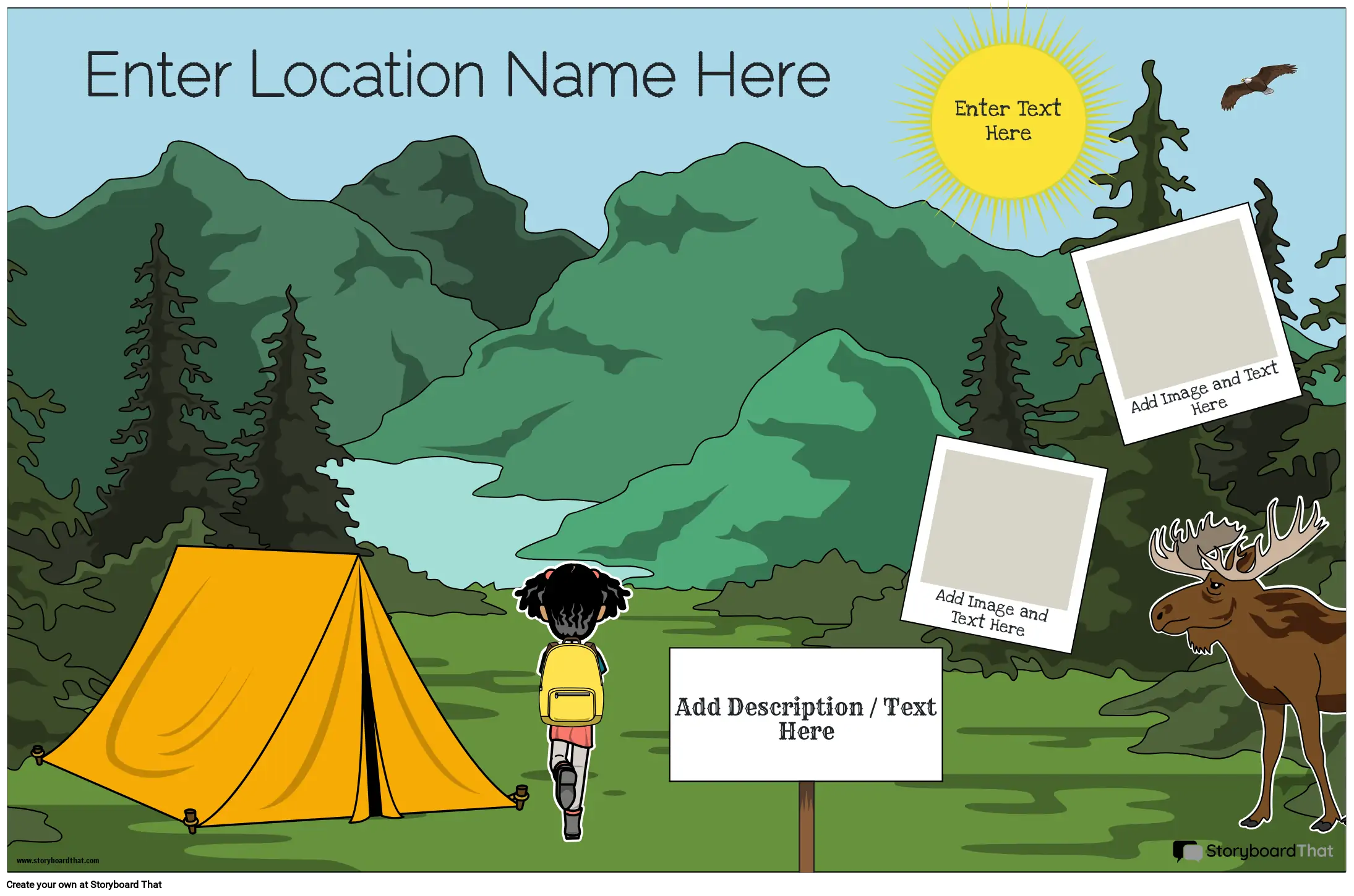 Travel Poster Template — Travel Poster Maker | StoryboardThat