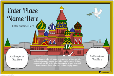 Travel Poster Templates | World Language Projects