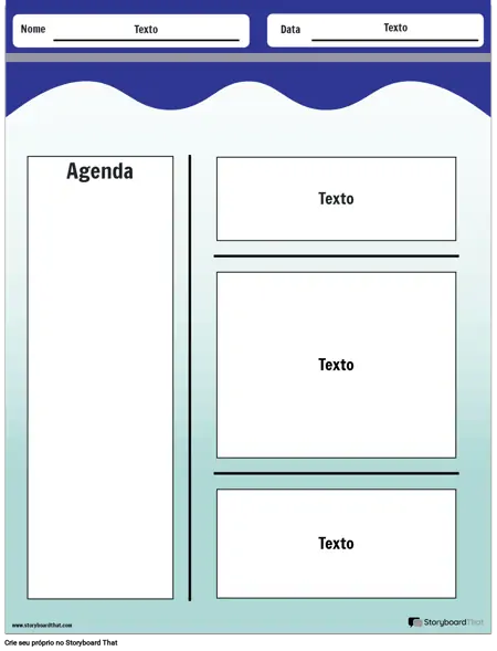 Modelos de Agenda — Agenda Maker — Criar uma Agenda | StoryboardThat