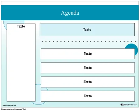 Modelos de Agenda — Agenda Maker — Criar uma Agenda | StoryboardThat