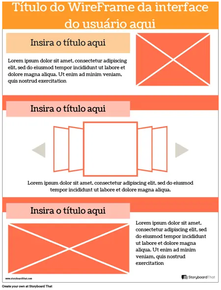 Wireframes de Interface do Usuário | Ferramenta de Wireframe GRÁTIS