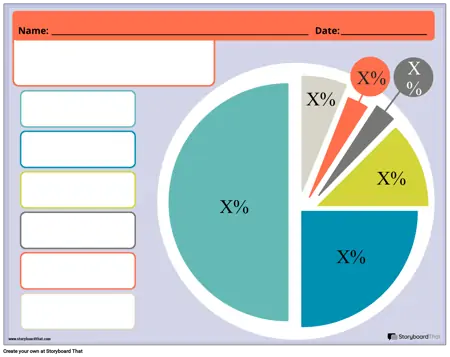 Modelos e Planilhas de Gráficos de Pizza — Criador de Gráficos de Pizza ...