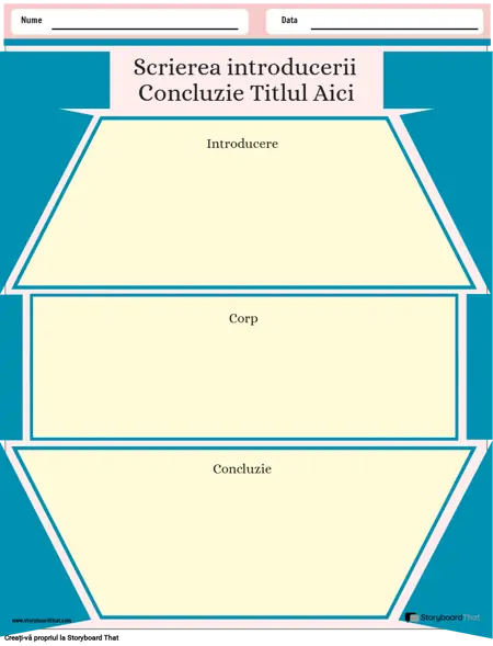 Scrierea Foilor de Lucru Pentru Introduceri și Concluzii | StoryboardThat