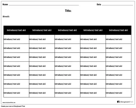 Șablon de Foaie de Lucru Tabelar Tabelele Maker de Lucru