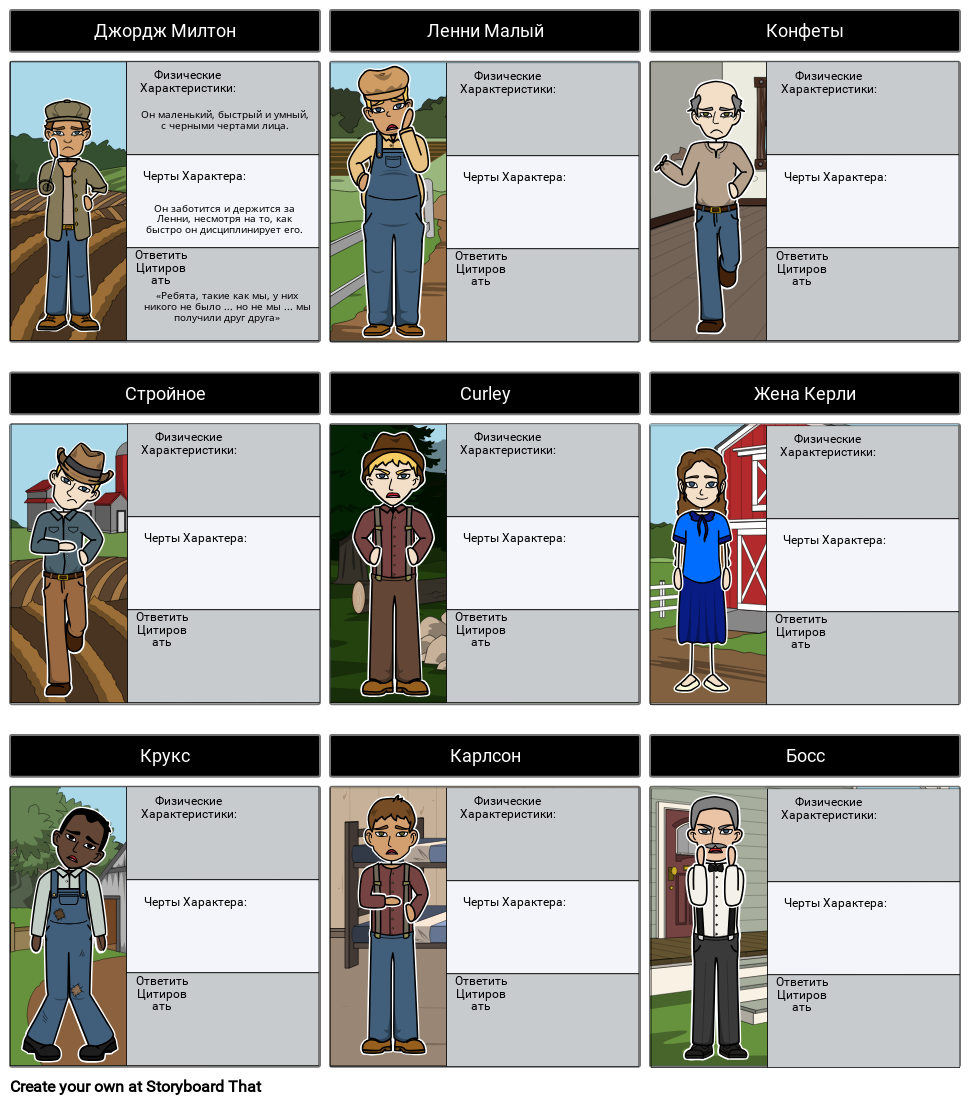  Character Map Storyboard Por Ru examples