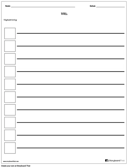 Checklista Mall — Checklista Maker | StoryboardThat