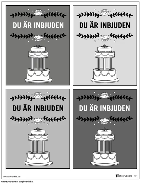 Inbjudningsmallar — Online Invitation Maker | StoryboardThat