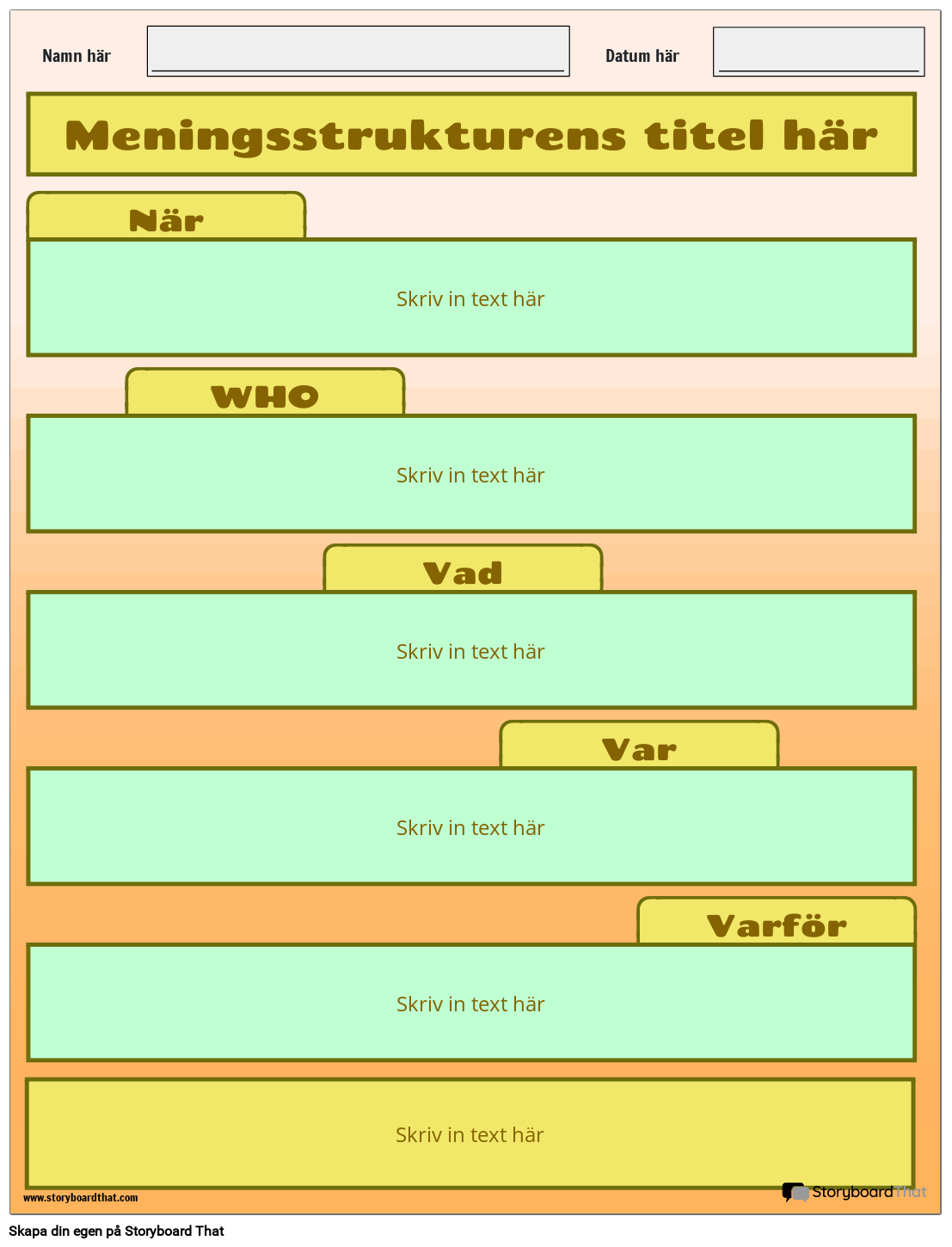 Ny Skapa Sidmeningsstrukturmall 1 Storyboard por sv-examples