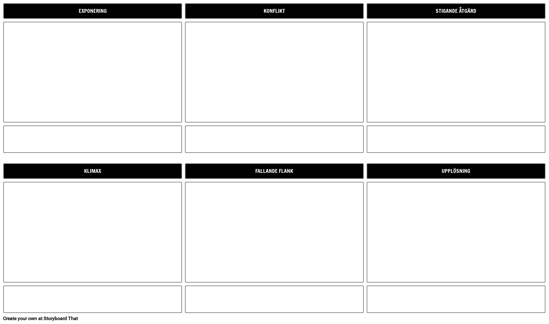 Plot Diagram Mall 16x9 Storyboard Von Sv examples