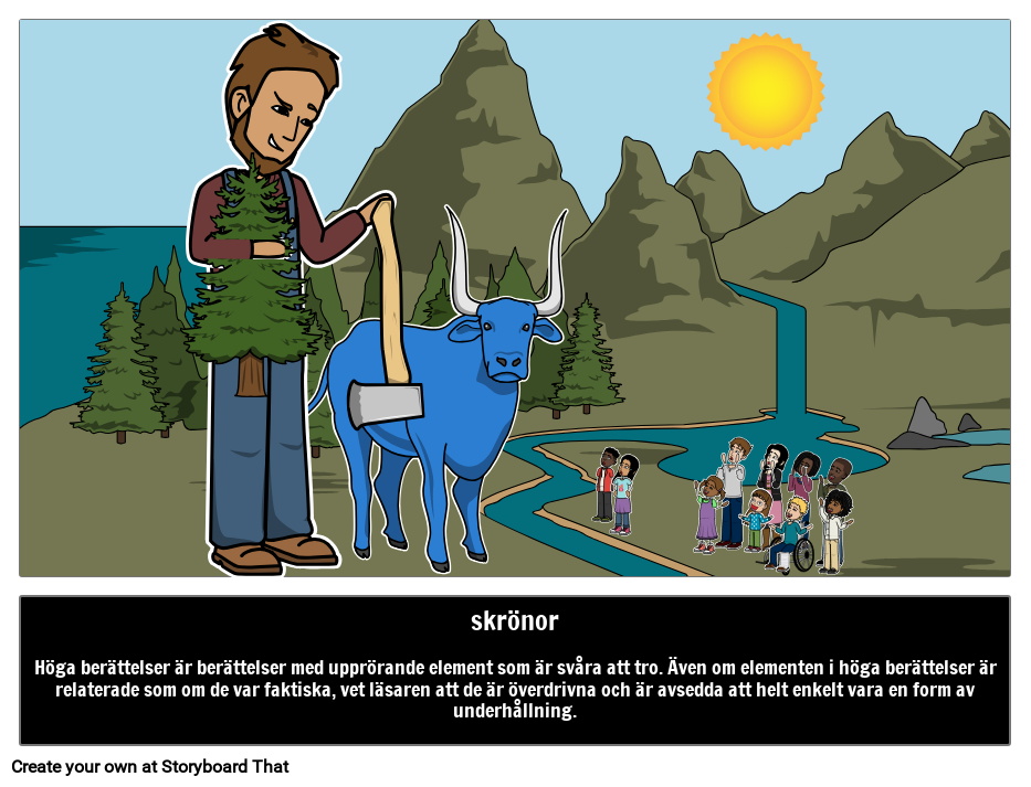 Tall Tale Definition Sv examples