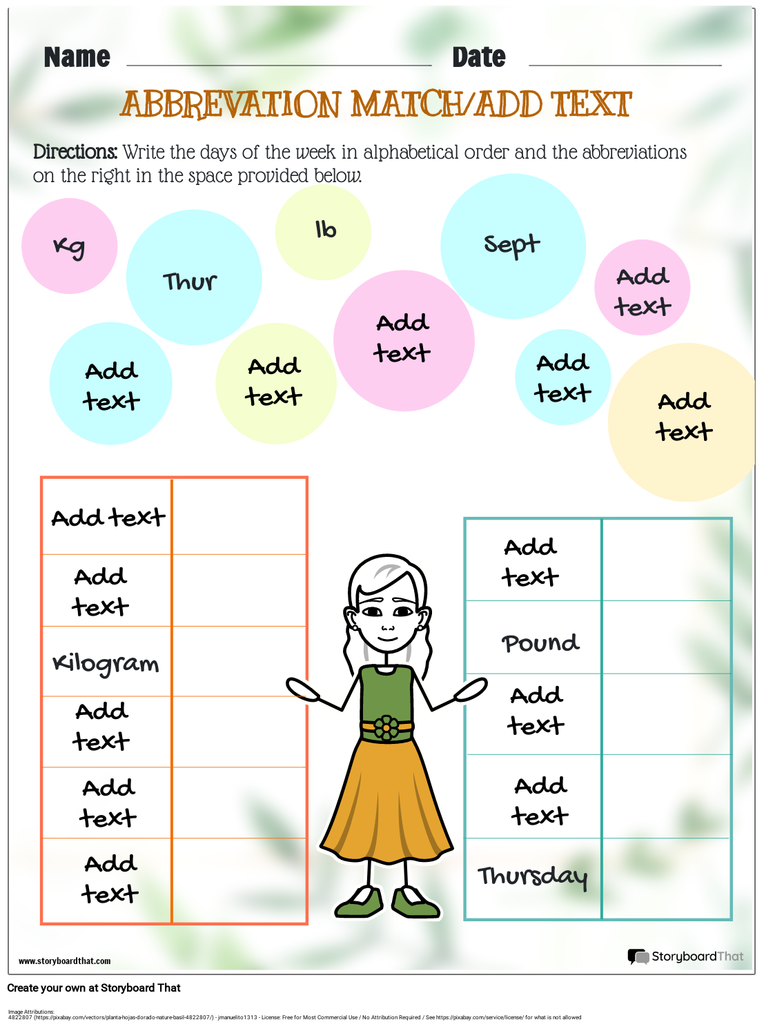 Free Abbreviation Worksheets Activity And Learning