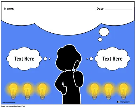 Brainstorming Worksheets | StoryboardThat