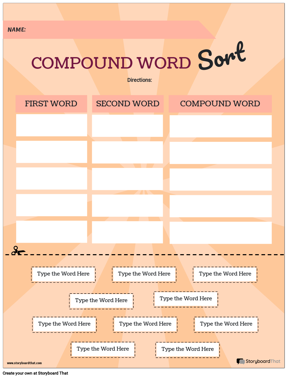 Free Compound Words For Kids Worksheets Printable Templates Free Compound Words For Kids Worksheets Printable Templates