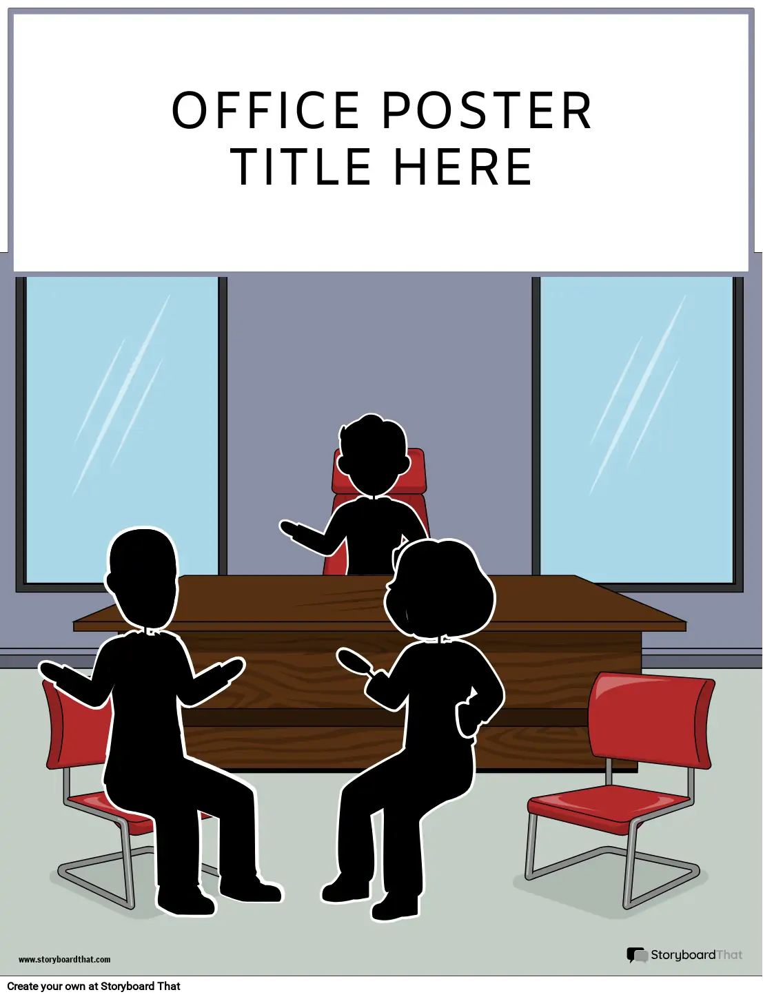 Create a FREE Office Poster | 4 Ways to Create Office Posters