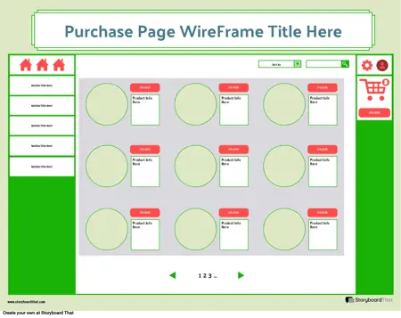 Purchase Page Wireframes | FREE Wireframe Tool