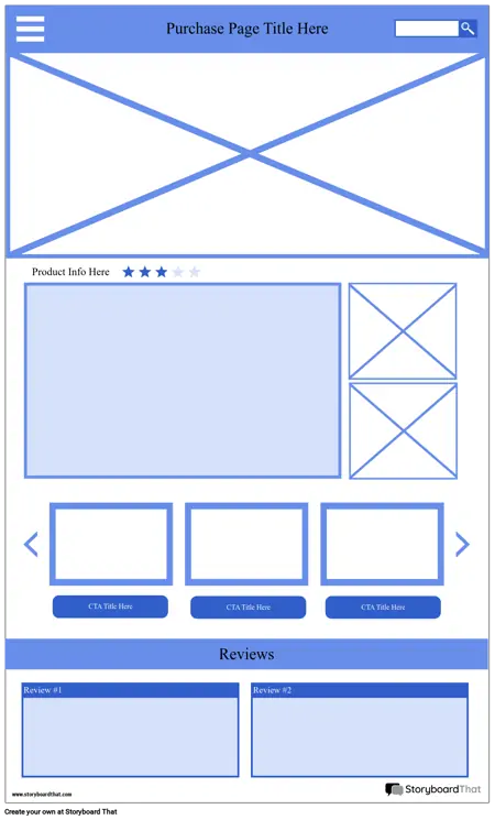 Purchase Page Wireframes | FREE Wireframe Tool