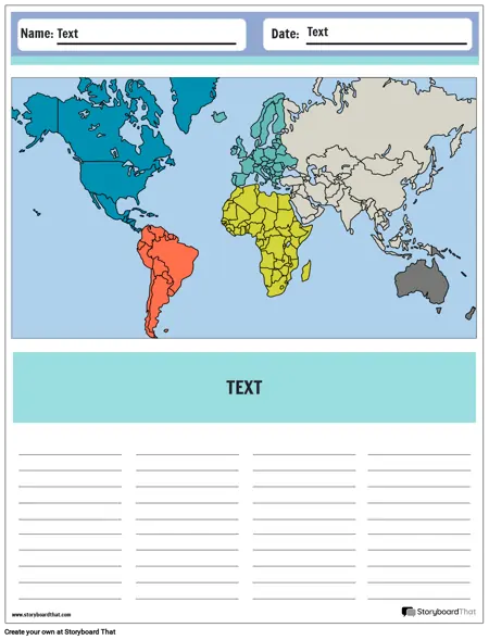 Countries & Nationalities Worksheets | StoryboardThat