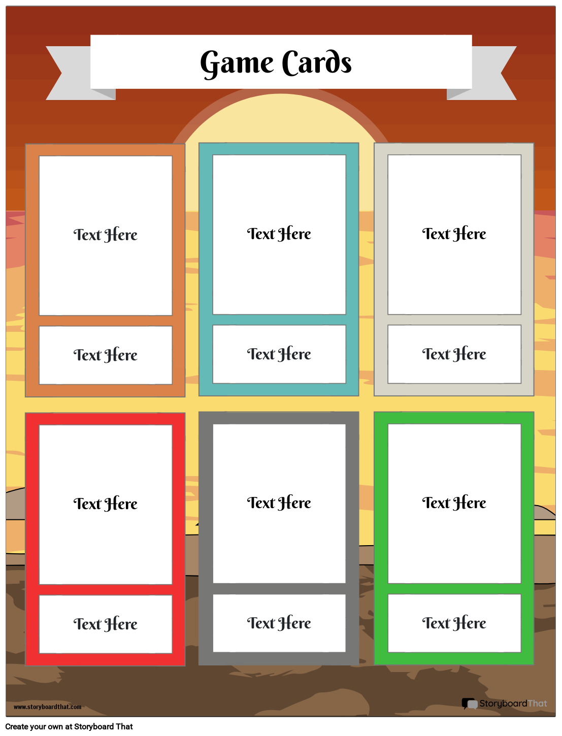 Card Game Template Game Card Maker Create Playing Cards 