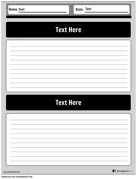 Paragraph Writing Worksheets | StoryboardThat