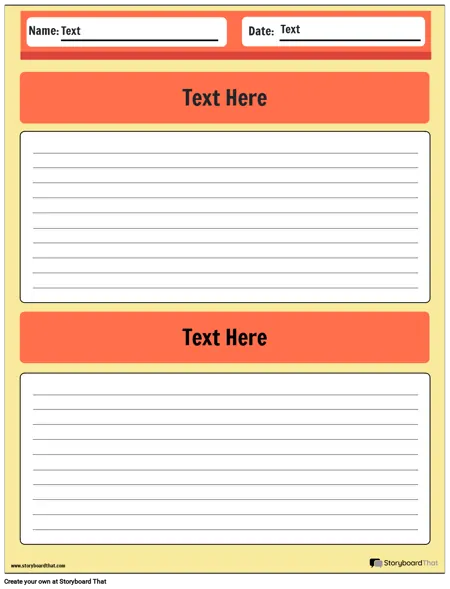 Paragraph Writing Worksheets | StoryboardThat