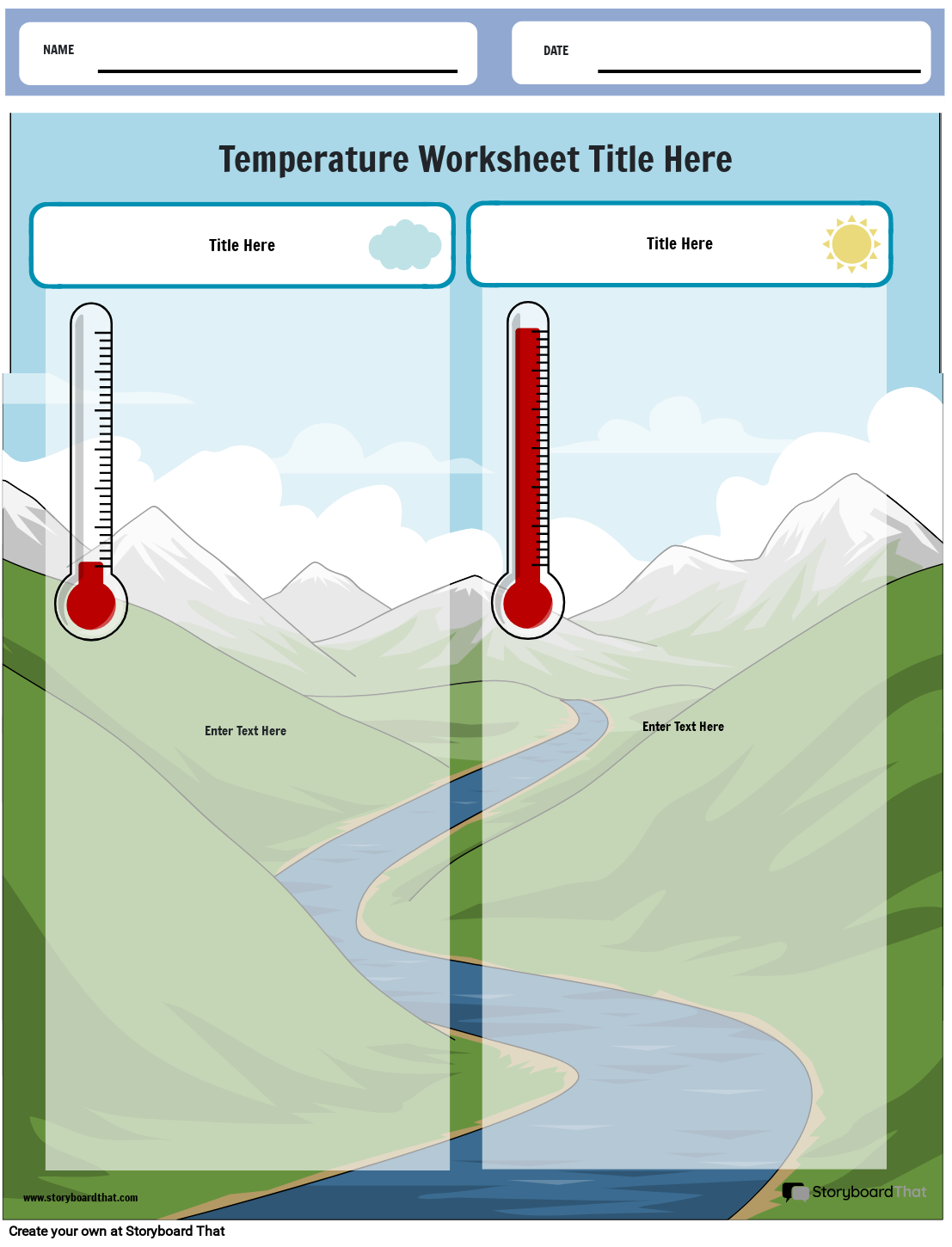 Free Temperature Worksheets Thermometer Conversion