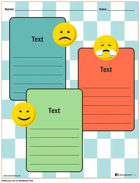 Understanding Feelings & Emotions Worksheets | StoryboardThat
