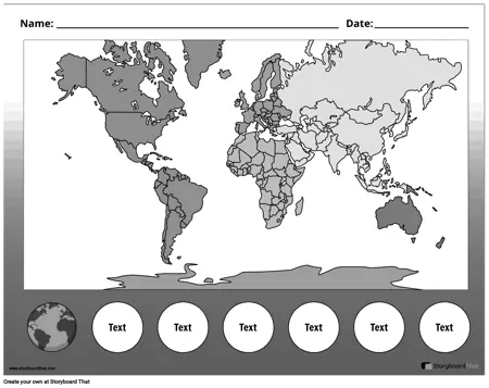 World Geography Worksheets | StoryboardThat