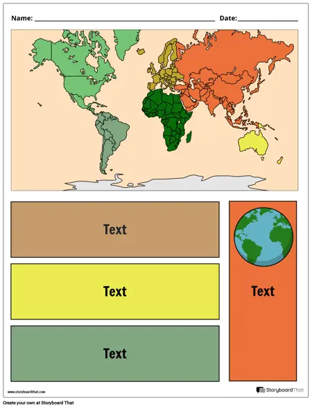 World Geography Worksheets | StoryboardThat