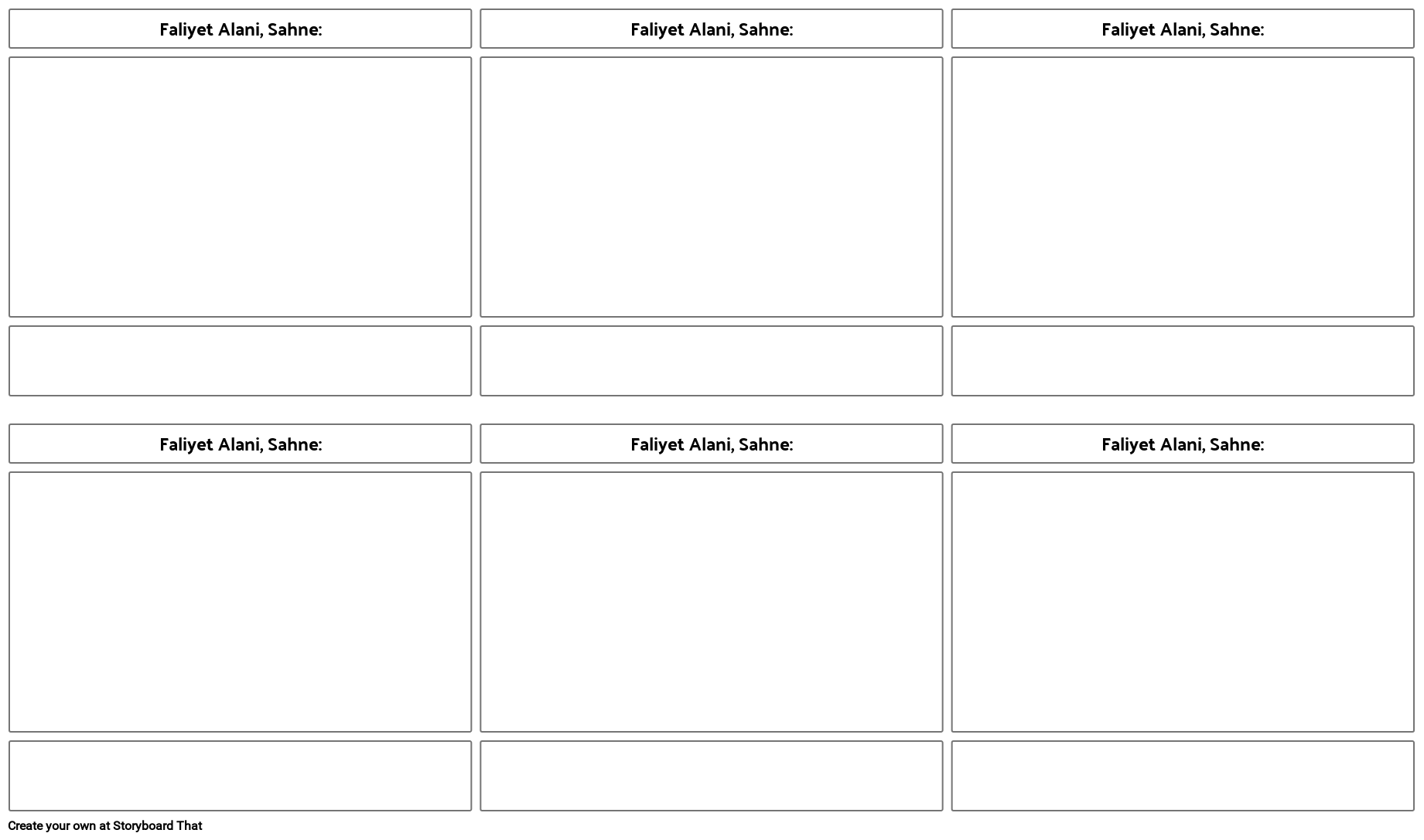 Bo Film Storyboard ablonu Storyboard Taraf ndan Tr examples