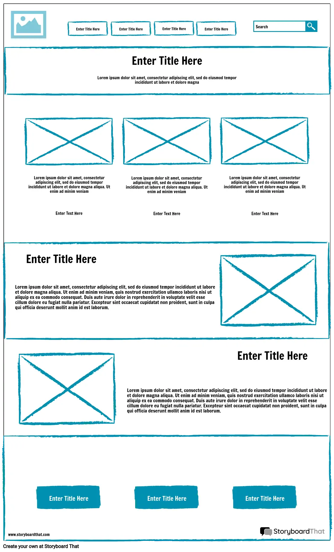 Wireframe Templates and Examples | FREE Wireframe Tool
